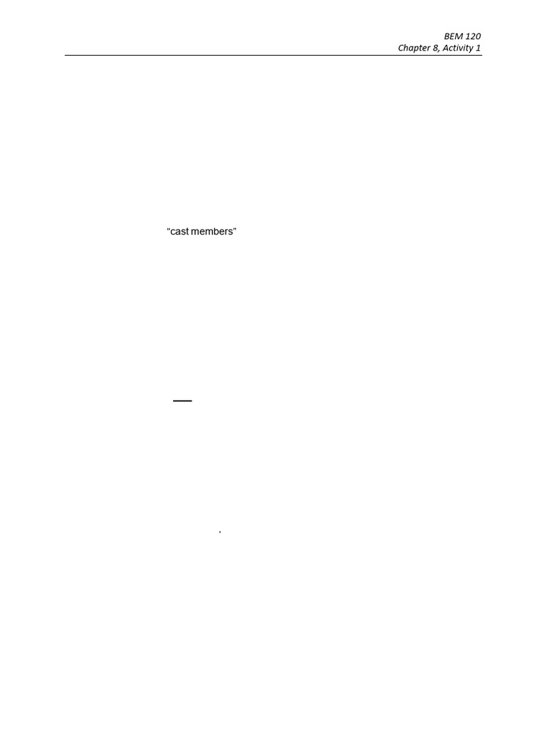 BEM120-Ch8-Activity1-2023-Suggested Answers | PDF | Business | Cognition