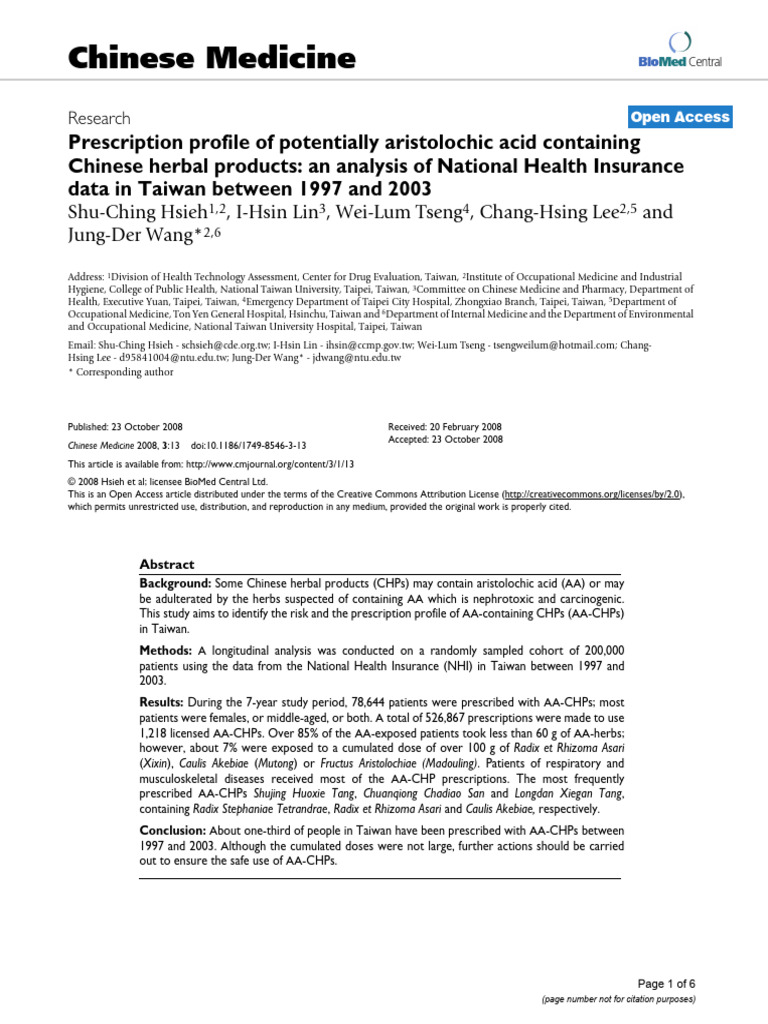 Chinese Medicine | PDF | Traditional Chinese Medicine | Prescription Drugs