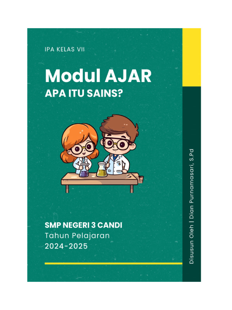 8.1.1 Modul Ajar Apa Itu Sains | PDF | Karier & Perkembangan | Kesehatan Holistik