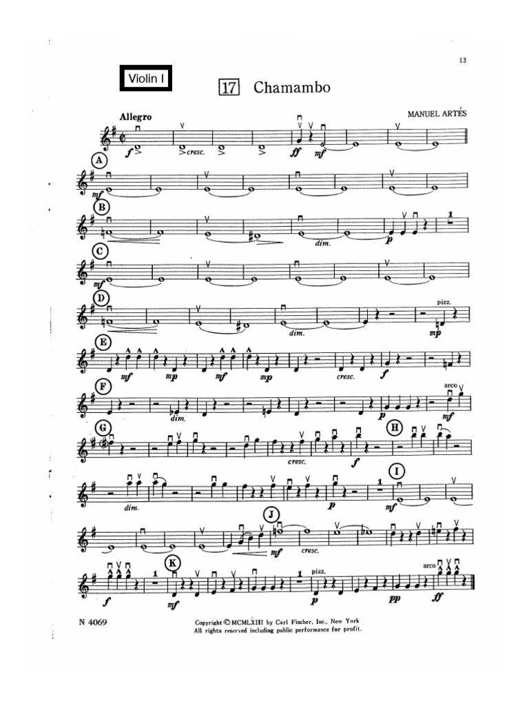 Violin I: Comprehensive Guide | PDF