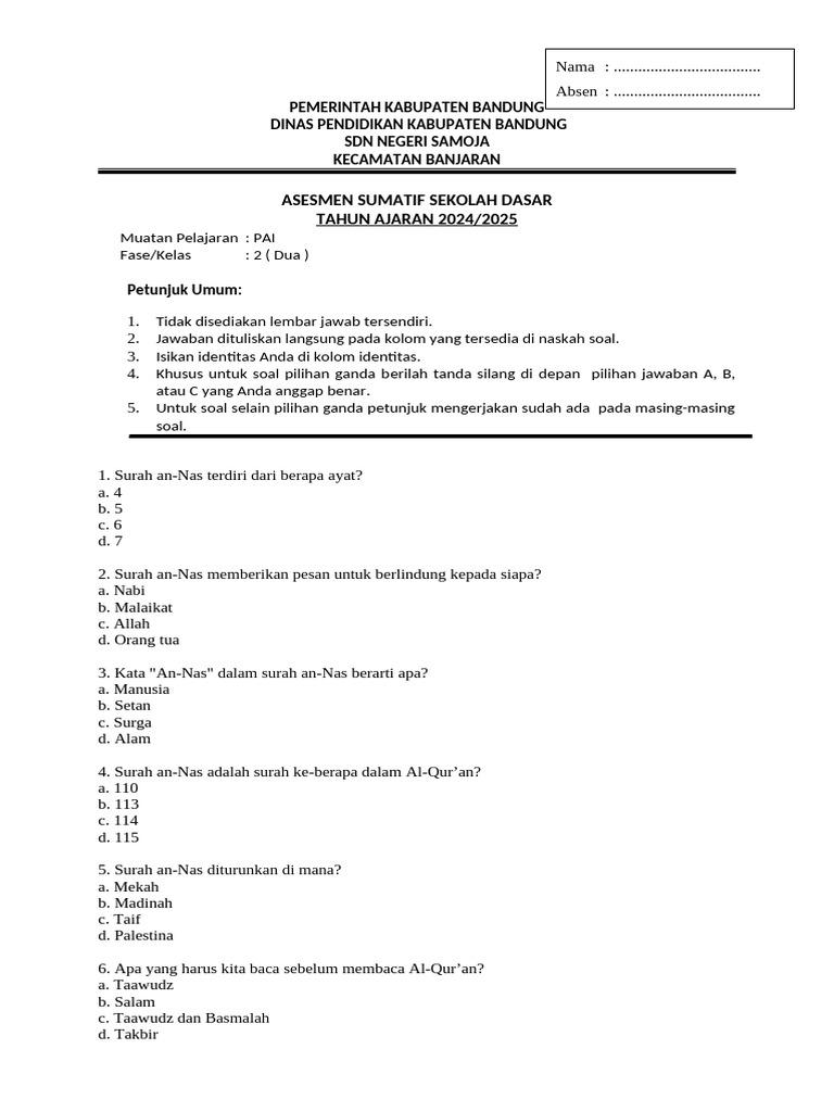 Pai KLS 2 | PDF | Seni & Disiplin Bahasa