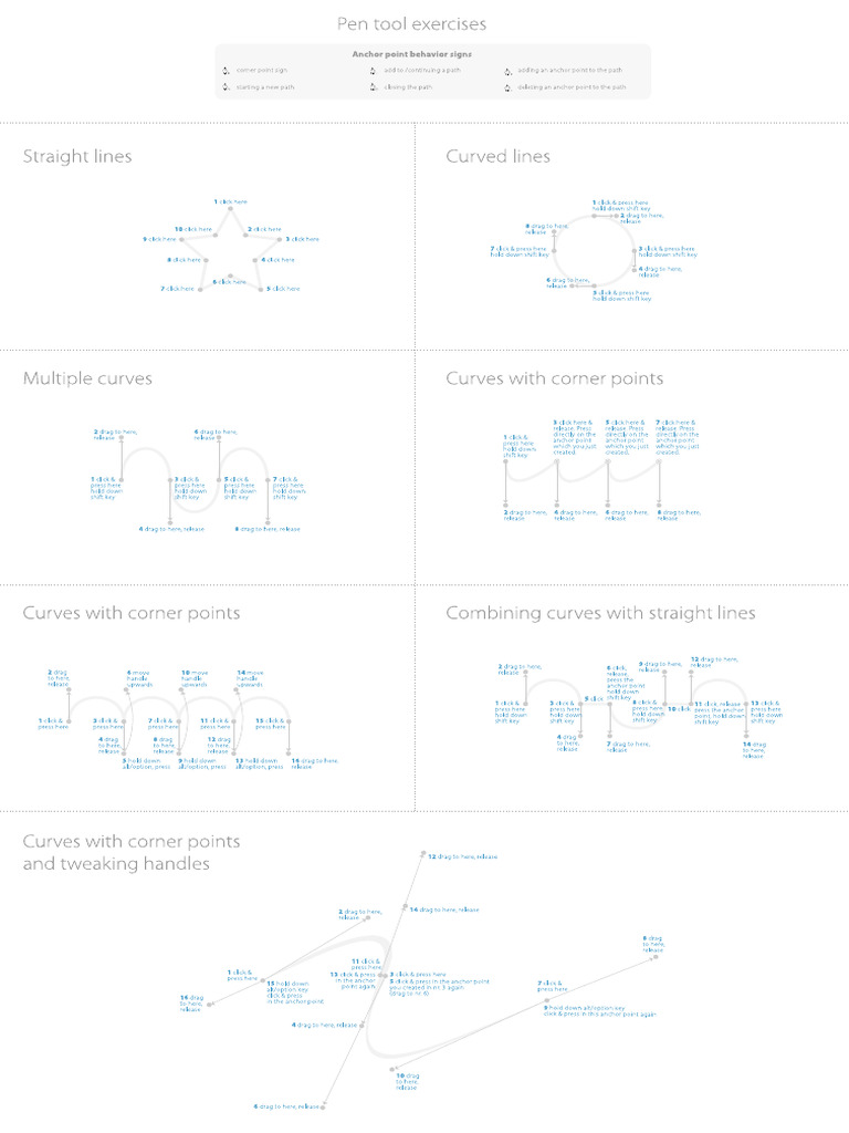 Pen Tool Practice | PDF