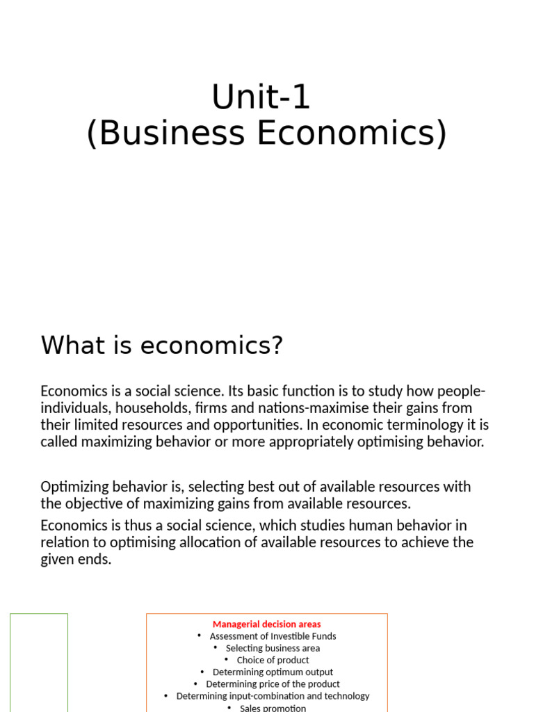 Managerial Economics: Concepts & Applications | PDF | Economics | Utility