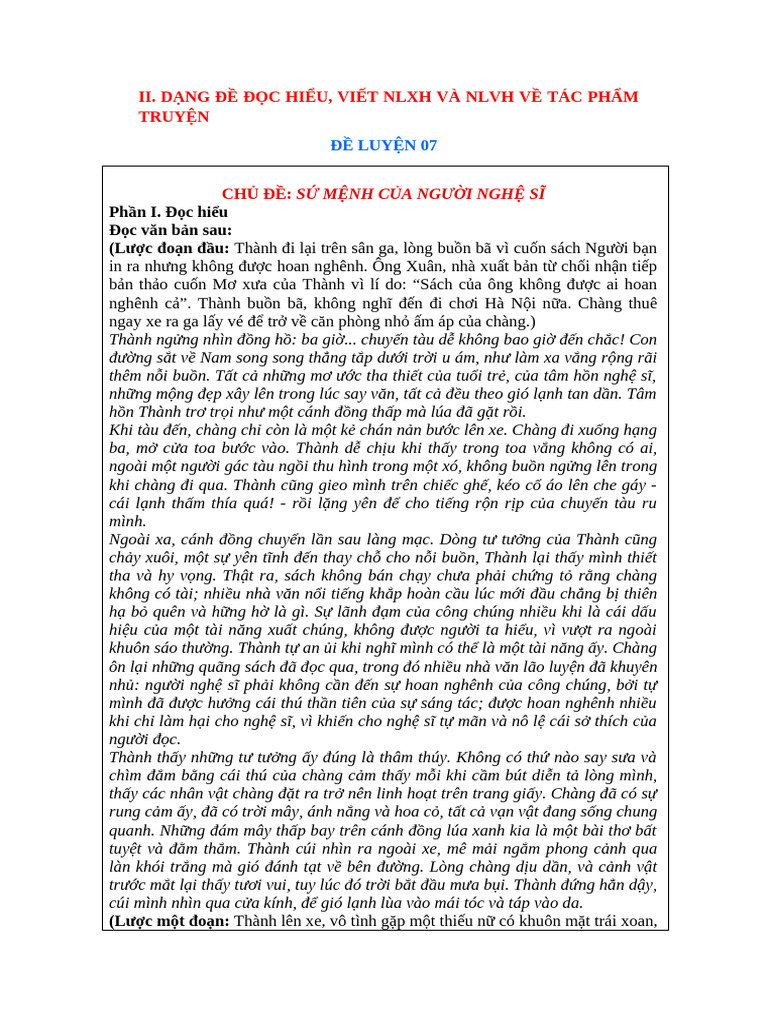 ĐỀ LUYỆN HSG 12 | PDF