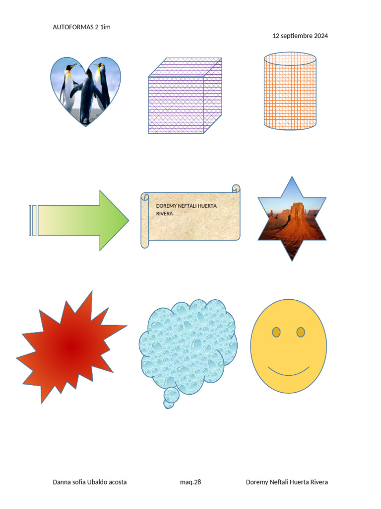 Autoformas: Danna y Doremy 2024 | PDF