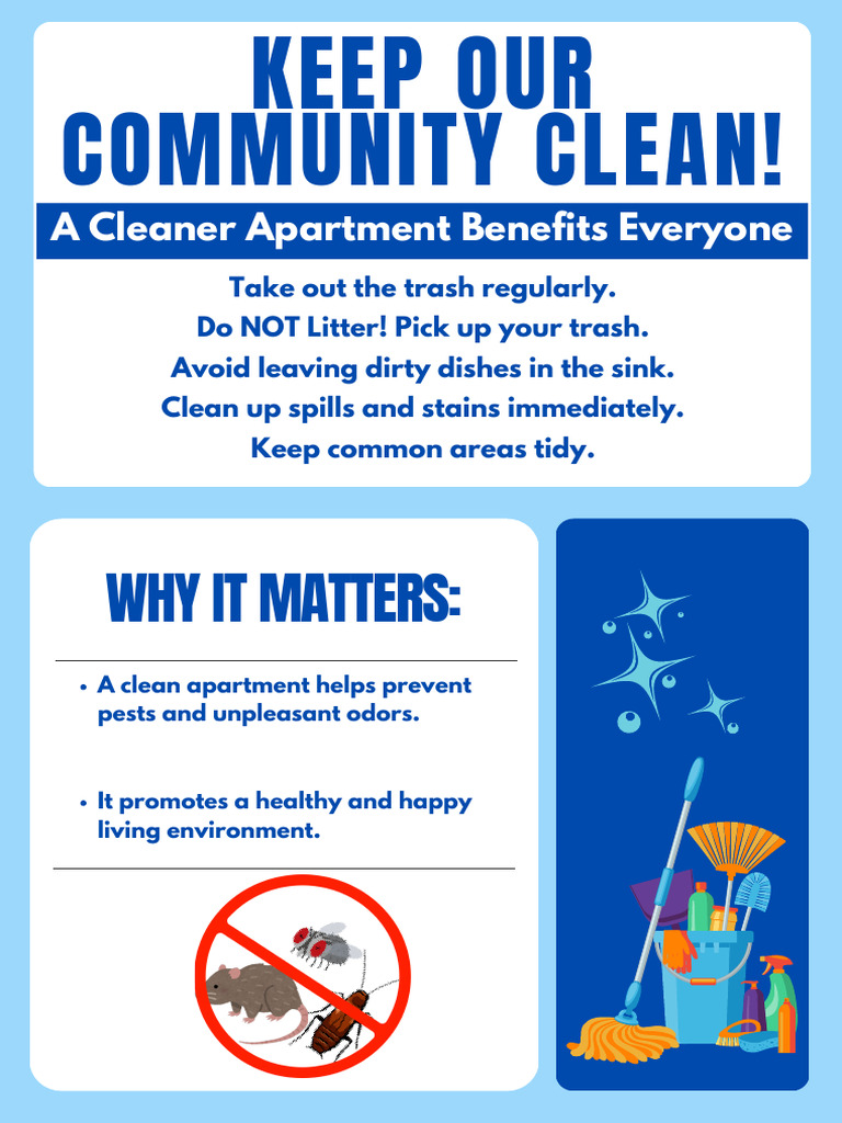 Keep Our Community Clean! | PDF