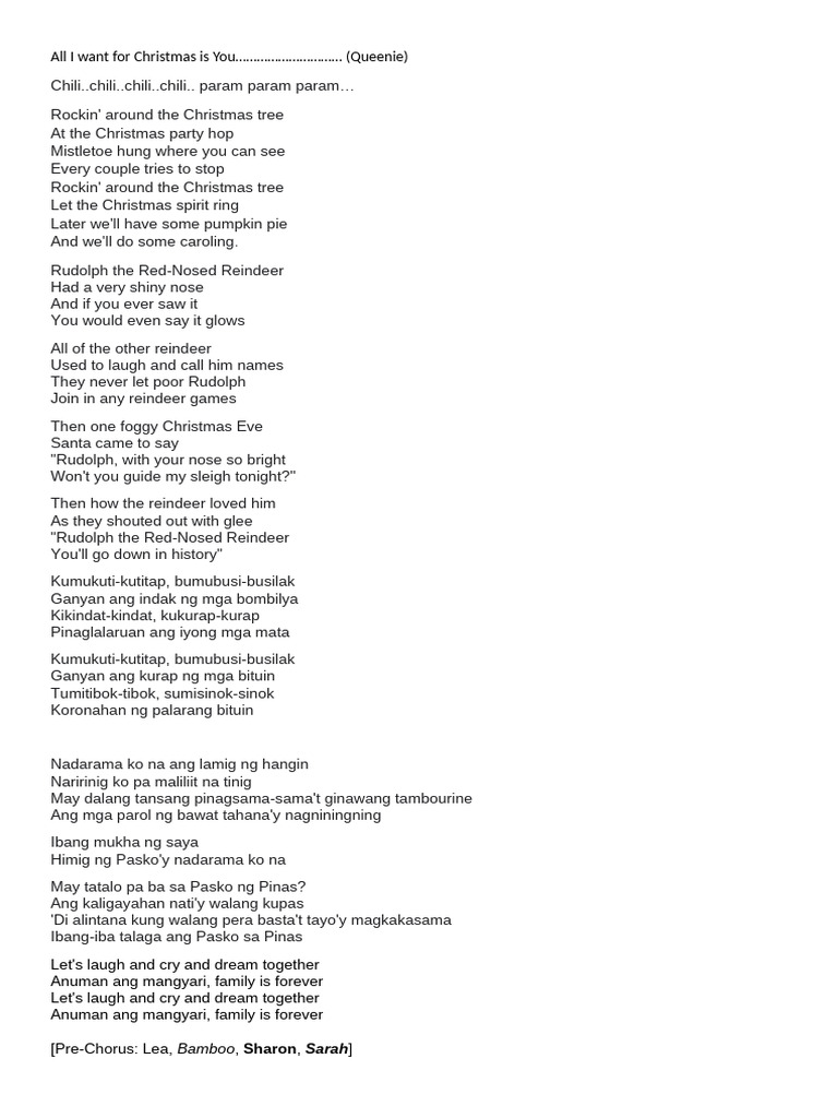 Caroling Contest | PDF