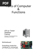 Parts of Computer & Their Functions | PDF | Hard Disk Drive | Computer ...