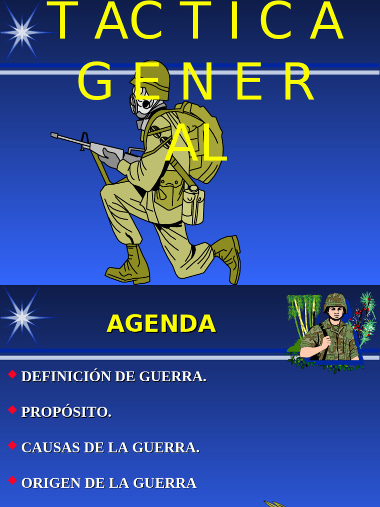 Táctica General. | PDF | Planificación | Historia militar