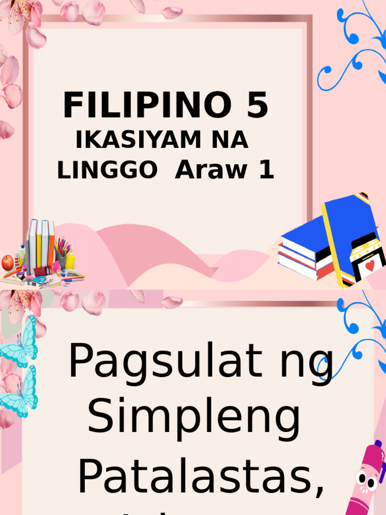 Filipino 5 q2 - w9 | PDF