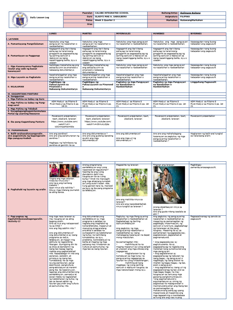 FILIPINO-5_-Q2_WEEK-5 | PDF