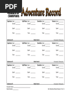 D&D 5E Wealth by Level Guide | PDF