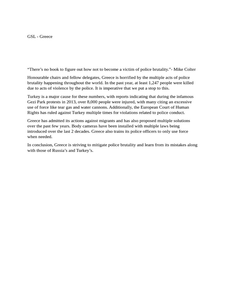 GSL | PDF | Politics