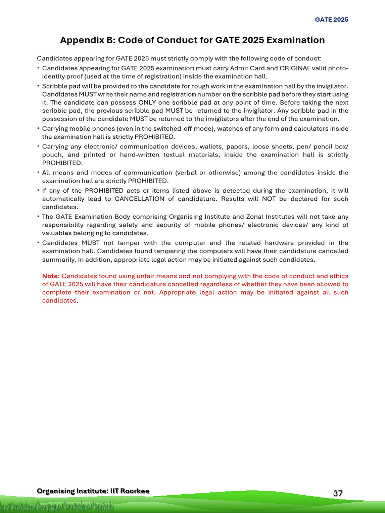 Gate 2025 Aptitude Syllabus | PDF | Tractor | Ordinary Differential Equation