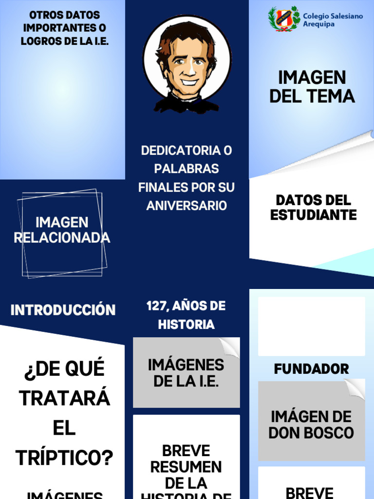 Tríptico Modelo | PDF