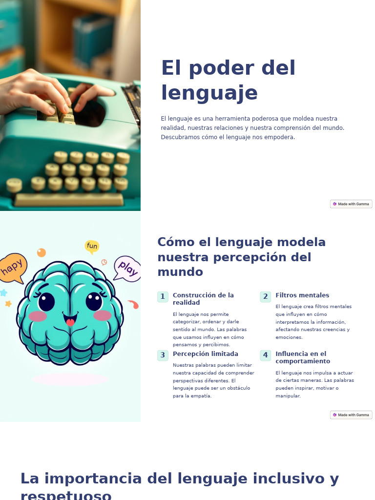 El Poder Del Lenguaje | PDF | Comunicación | Empatía