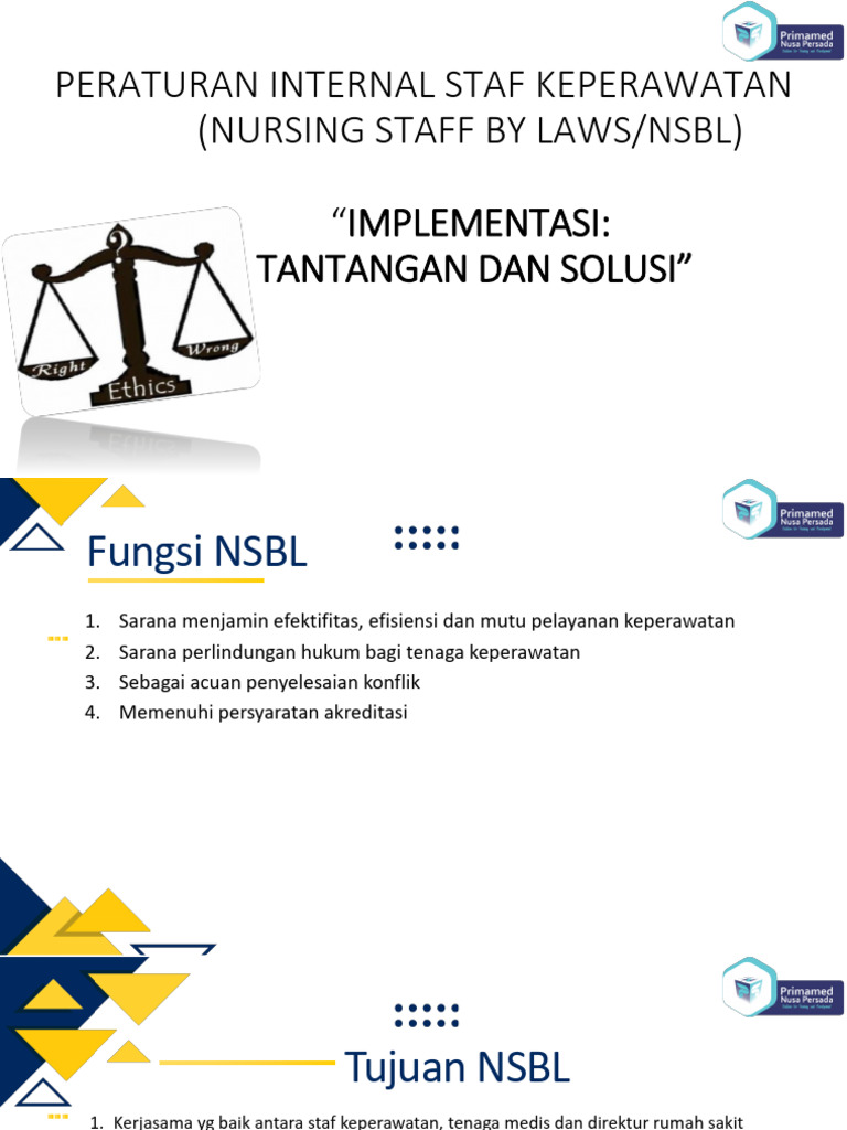 Tantangan Dan Solusi Implementasi NSBL | PDF | Pengembangan Diri