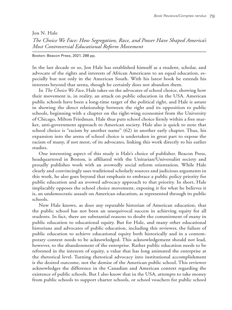 The Choice We Face Ebook Jon Hale | PDF | Political Science