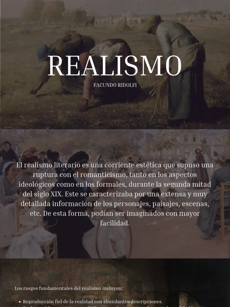 REALISMO | PDF | Poesía | Clásicos