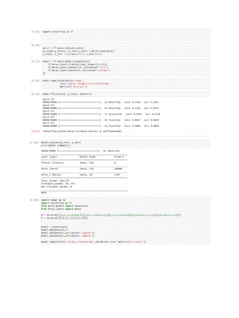 Tensorflow Lab | PDF