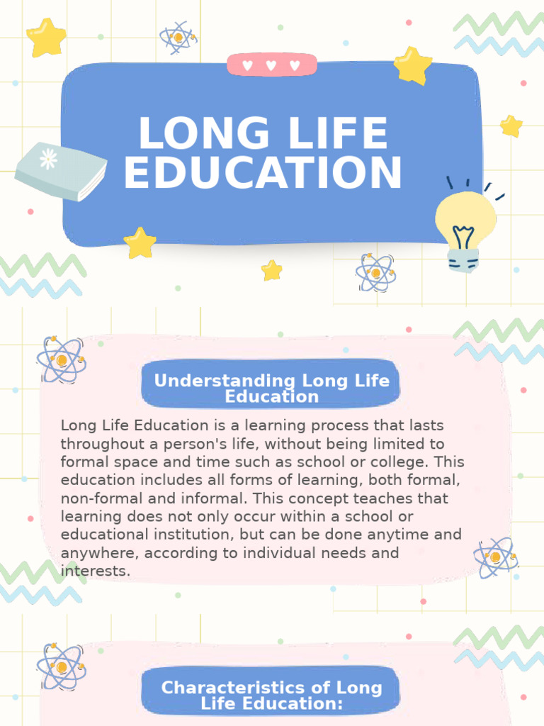 Understanding Long Life Education | PDF | Learning | Hope