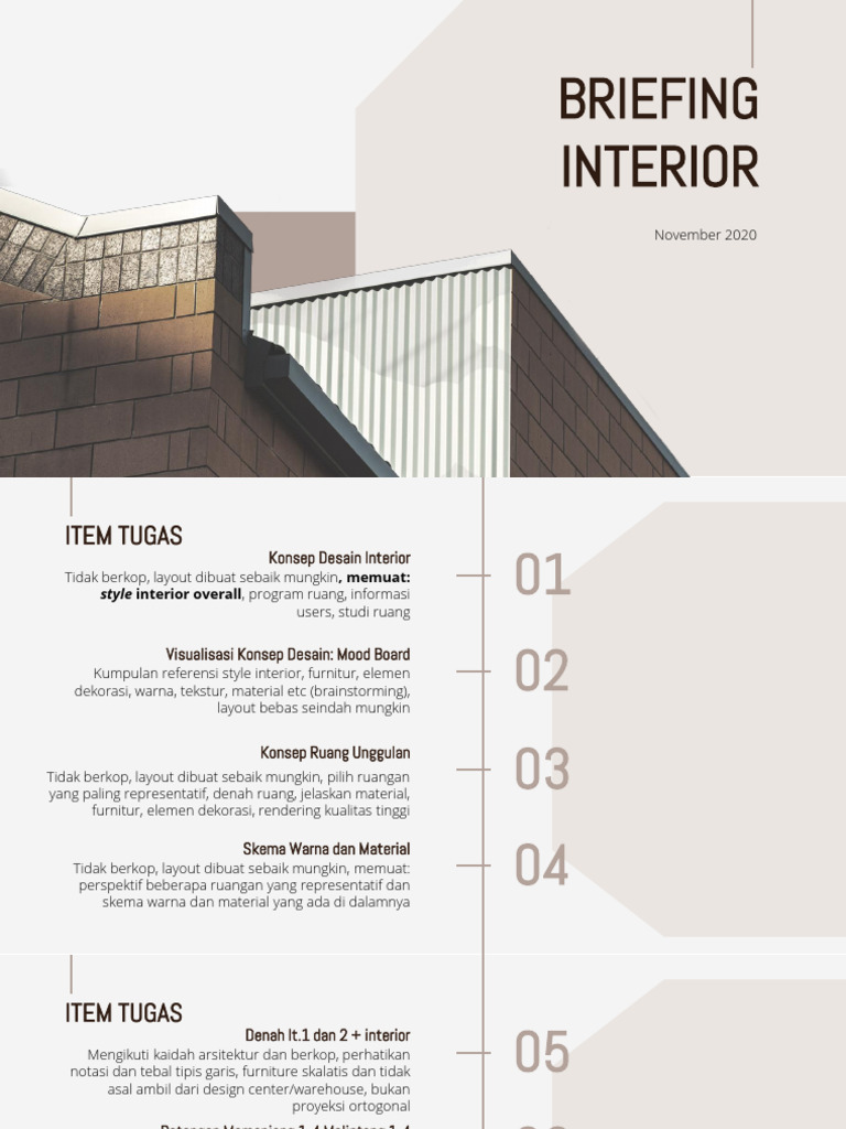 Briefing Interior PT 1 | PDF