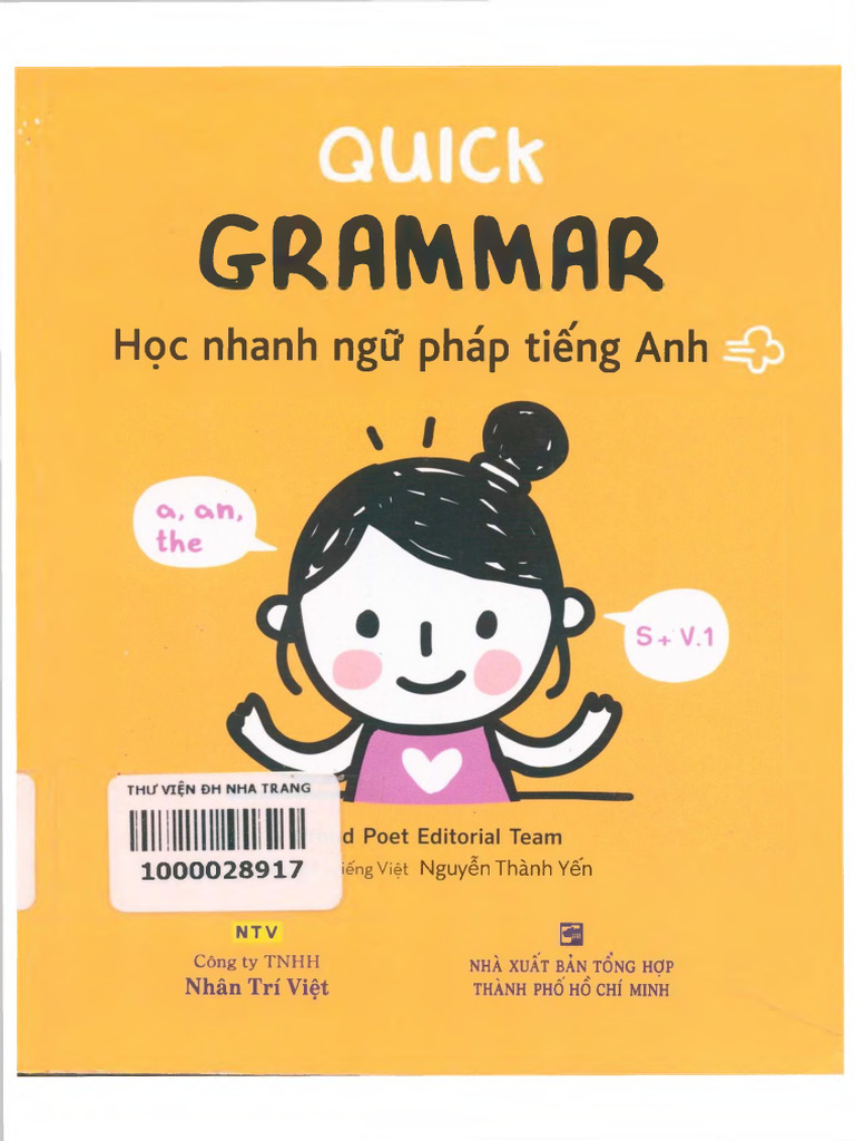 Học Nhanh Ngữ Pháp Tiếng Anh (NXB Tổng Hợp 2017) - Proud Poet Editorial ...