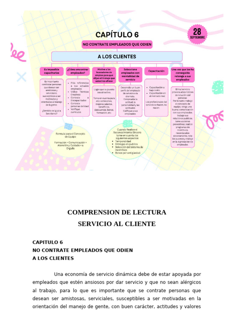 Tarea Capitulo 6 | PDF | Business | Servicio al Cliente