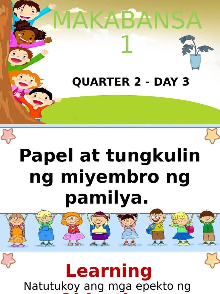 Q2G1 Makabansa W7-Day3-4 | PDF