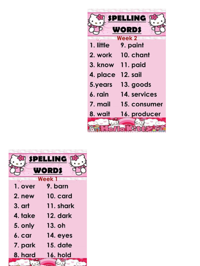 SPELLING | PDF