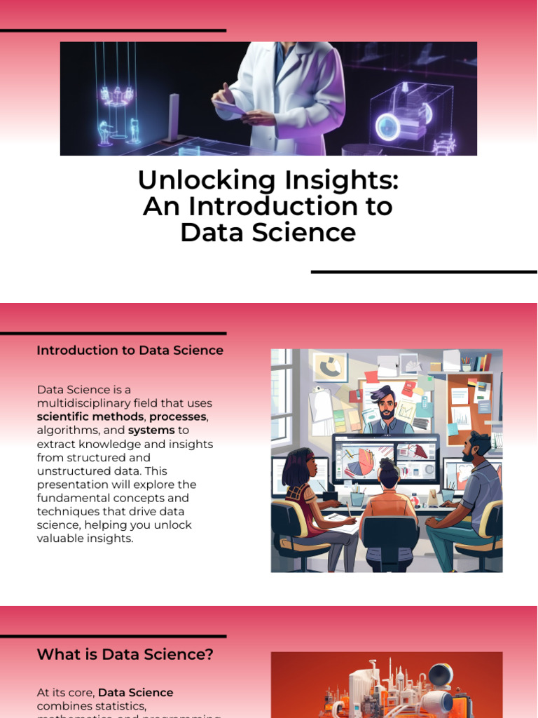 Slidesgo Unlocking Insights An Introduction To Data Science 20241011102956UjKw | PDF