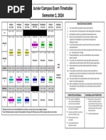 End Term 2 March 2024 Examination Timetable Final | PDF | Science & Mathematics