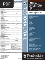 Trenton Line Regional Rail Schedule | PDF | Septa | Bus Transport