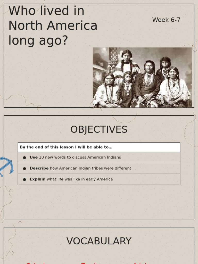 Who Lived in North America Long Ago | PDF | Native Americans In The ...