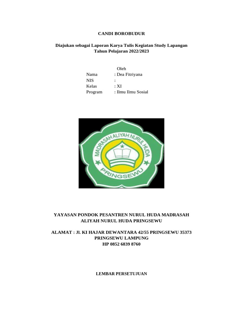 Makalah Candi Borobudur Ok | PDF