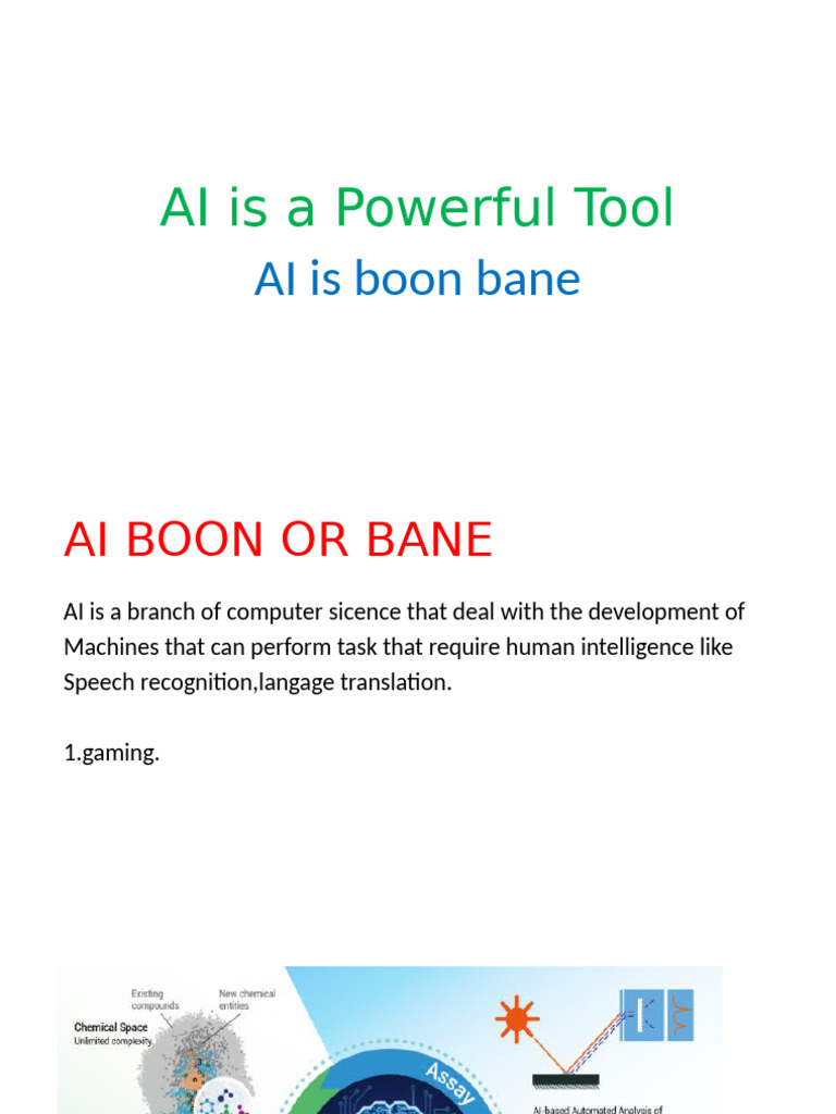 AI Is A Powerful Tool | PDF | Technology & Engineering