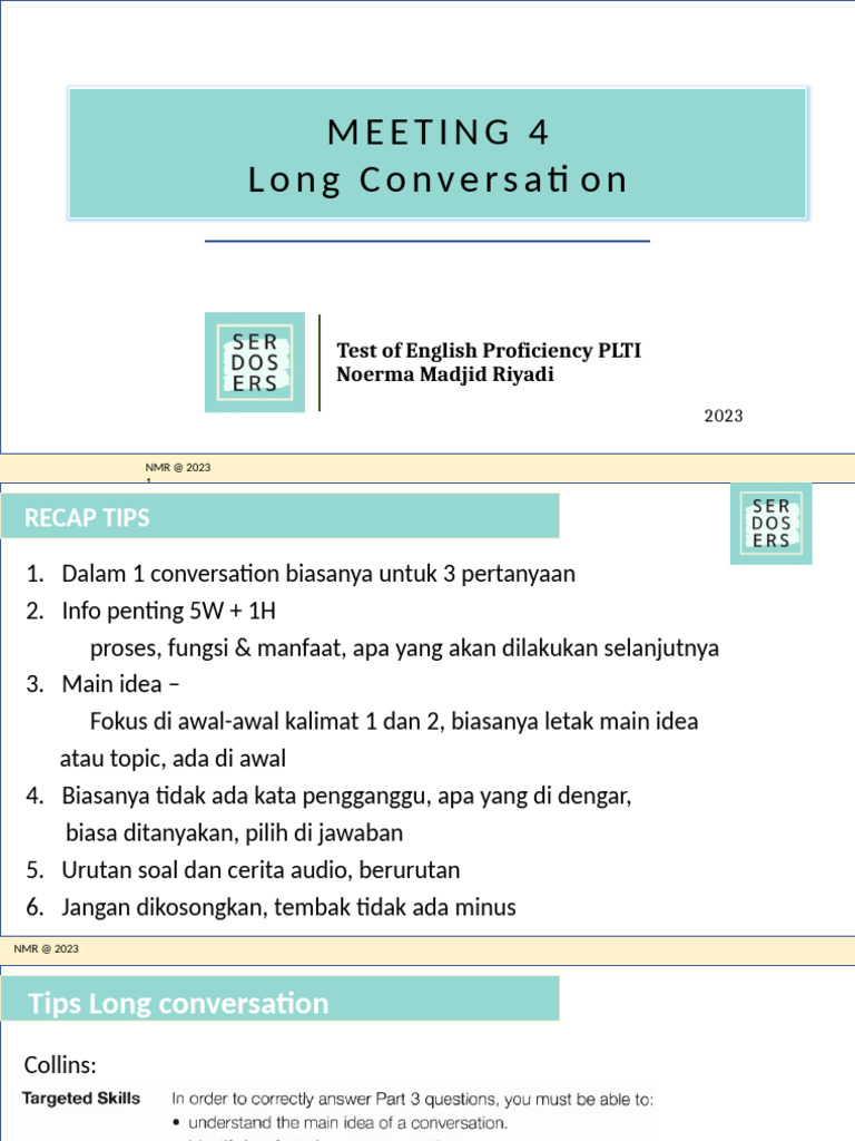 English Proficiency Tips | PDF