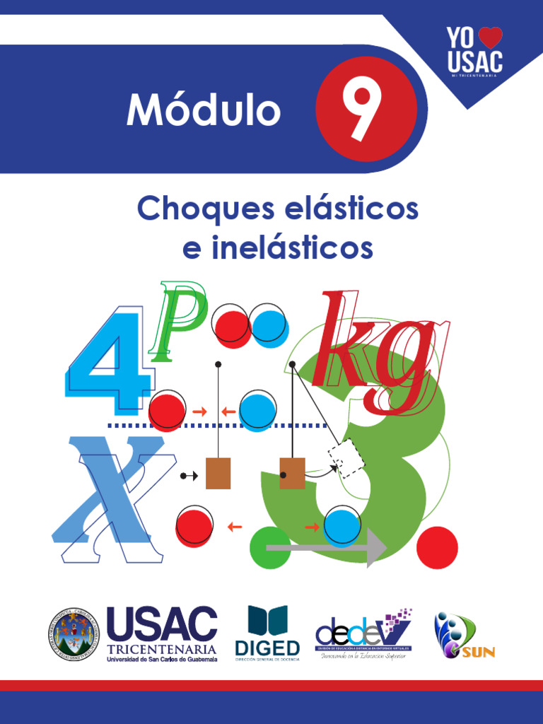Choques Elásticos e Inelásticos: Ejemplos y Definiciones | PDF ...