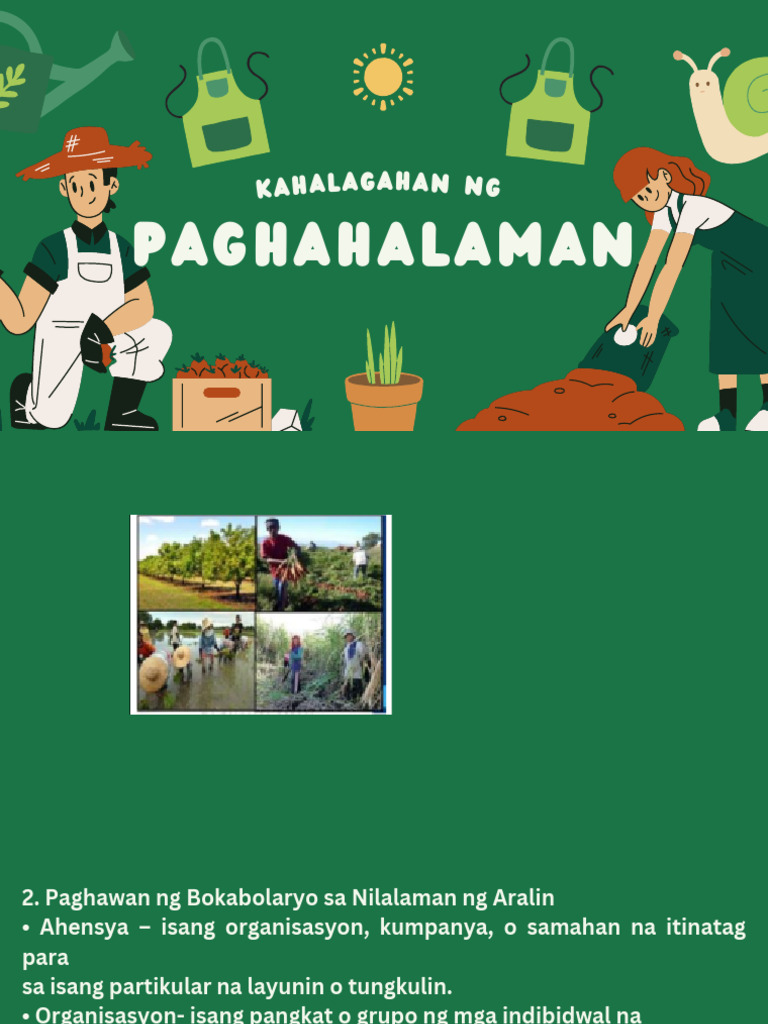 Gardening Paghahalaman | PDF