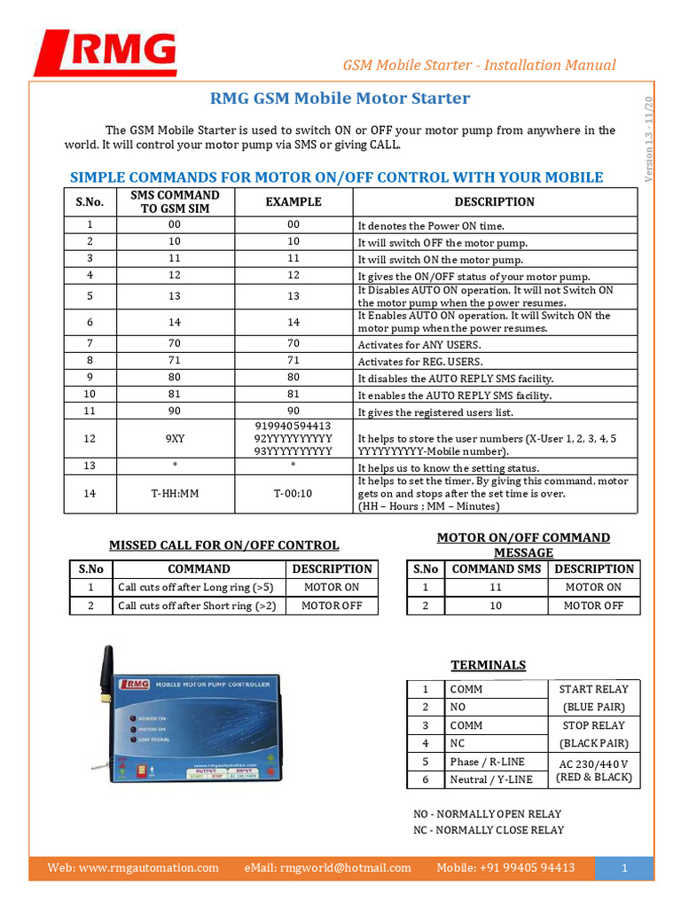 GSM3ST-V3 | PDF | Relay | Switch