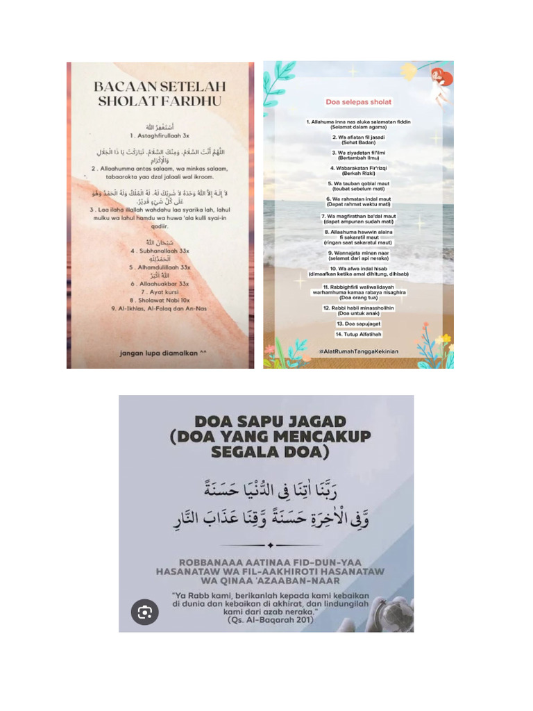 Doa Doa | PDF