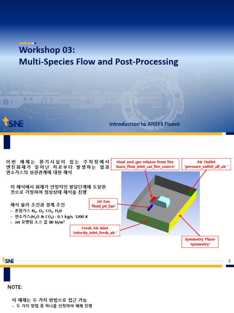ANSYS Fluent Solver Basic - Workshop 3 | PDF
