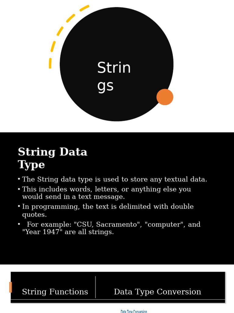 Lec11A Strings | PDF