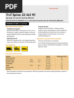 Shell Alvania Grease S2 Data Sheet | PDF | Materials