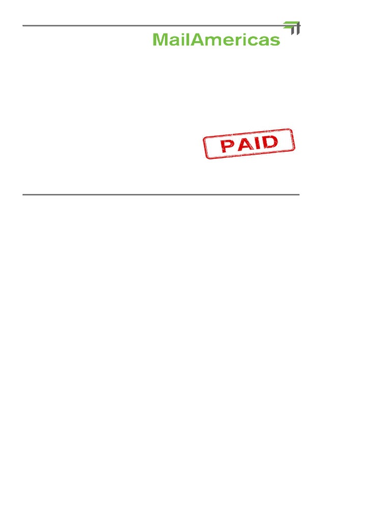 Customs Tax Invoice Generate Proof of Payment | PDF