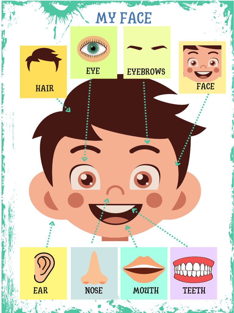 Face Parts Activity Pack Boys Edition | PDF