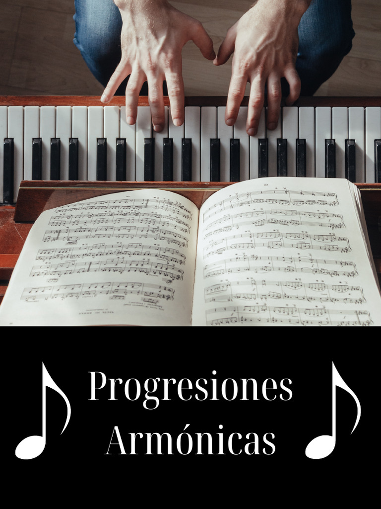 Progresiones Armónicas en Piano | PDF | Escala (música) | Armonía