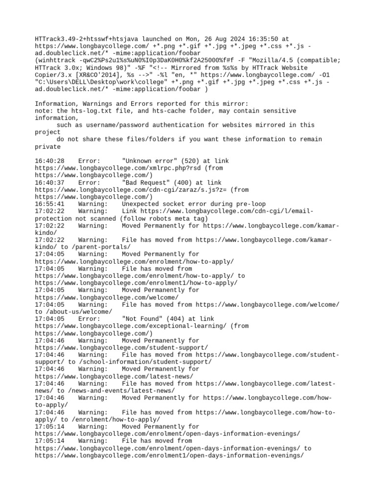 Hts Log | PDF | System Software | Software
