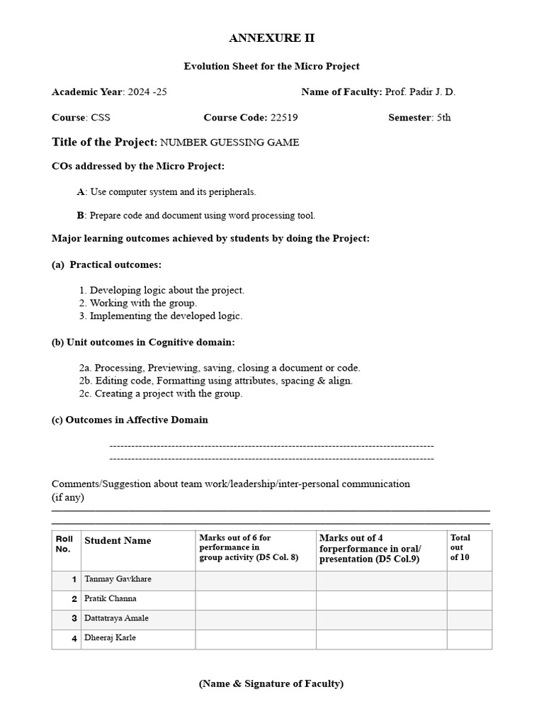 Anexture Final CSS | PDF