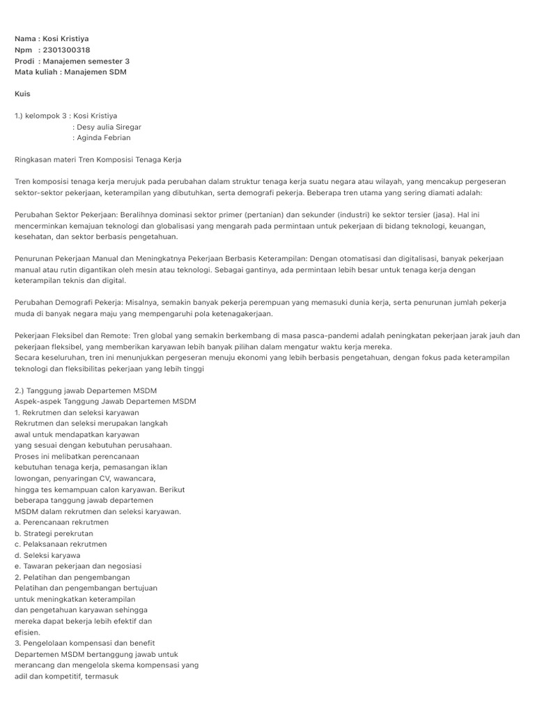 Nama Kosi Kristiya | PDF